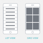 List vs. Grid View: When to Use Which on Mobile